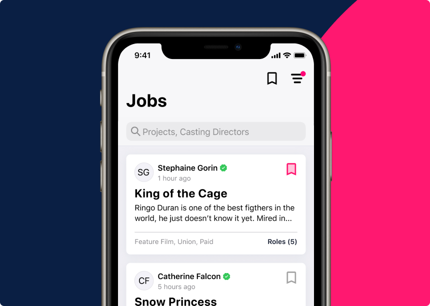 Casting Workbook Sign Up
